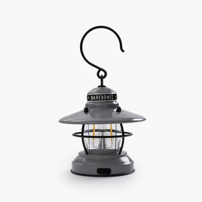 Barebones Edison Mini Lantern, Slate Gray / Single Pack : Target