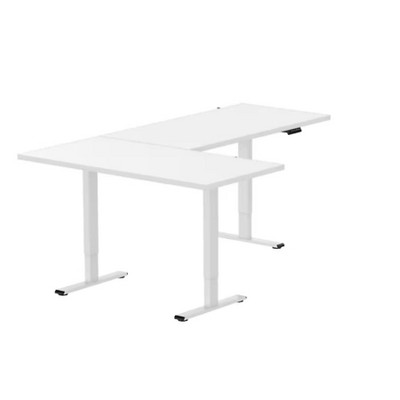 E2 L-shaped Height Adjustable Standing Desk : Target