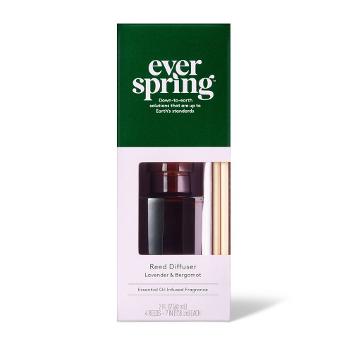 Liquid Reed Diffuser - Lavender & Bergamot - 2 Fl Oz - Everspring™ : Target