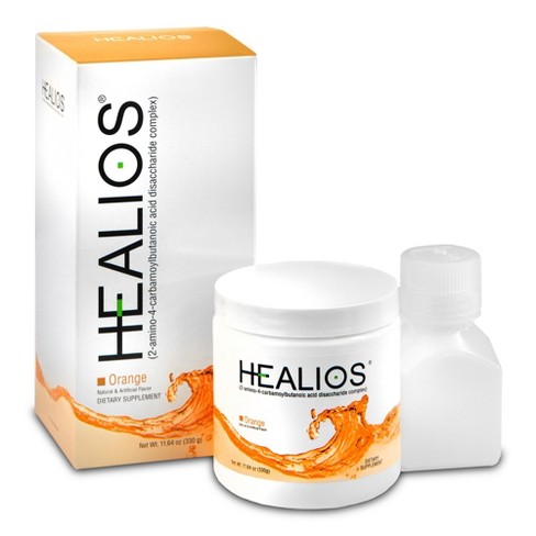 Healios Oral Supplement Powder For Mouth Sores - Orange Flavor, 11.7 Oz ...