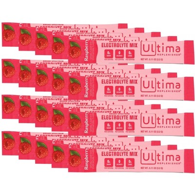Ultima Health Products Electrolyte Replenisher Powder Raspberry - Case ...