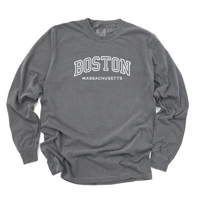 Simply Sage Market Women's Embroidered Boston Massachusetts Long Sleeve ...