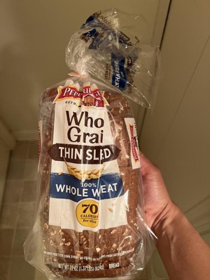 Pepperidge Farm Whole Grain Thin Sliced 100% While Wheat Bread - 22oz ...