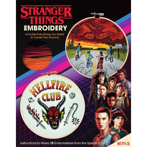 Stranger Things Embroidery - By Editors Of Thunder Bay Press (hardcover ...