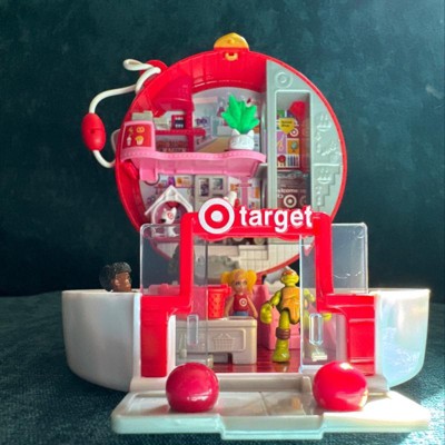 Polly Pocket Target Bullseye Adventure: Doll Playset, 16 Pieces ...