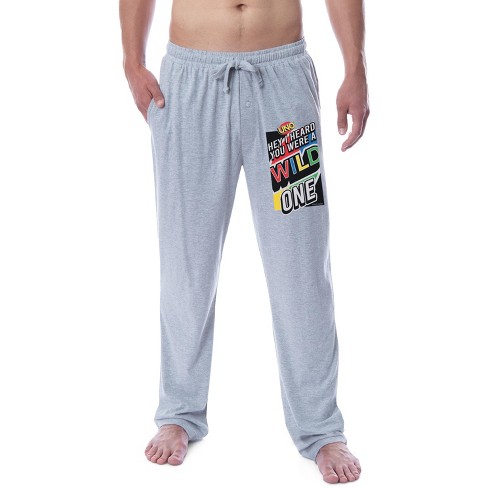 Mattel Mens' Uno Hey I Heard You Were A Wild One Sleep Pajama Pants ...