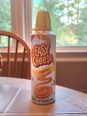 Easy Cheese Cheddar Cheese Snack - 8oz : Target