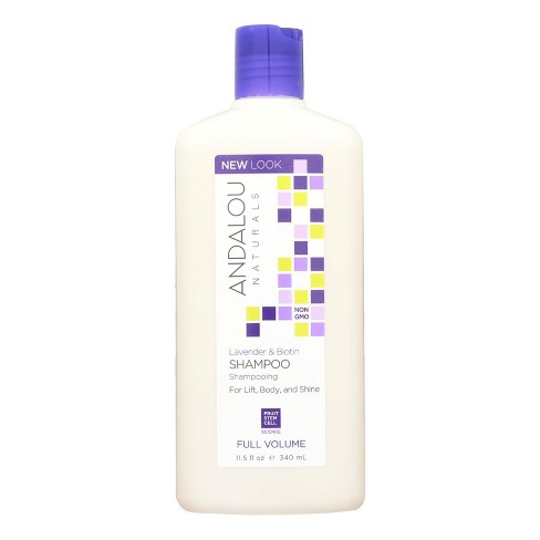 Andalou Naturals Lavender And Biotin Full Volume Shampoo- 11.5 Oz : Target