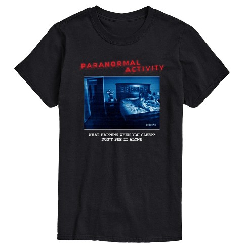 Men's - Paranormal Activity - Movie Poster Short Sleeve Graphic T-shirt ...