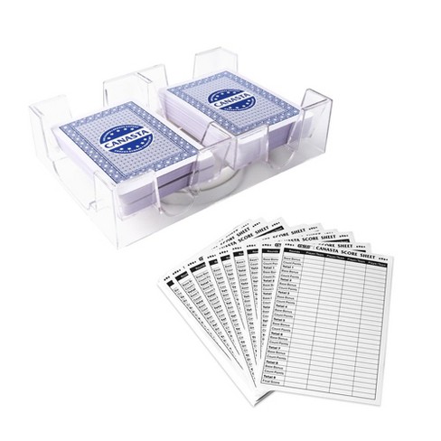 Gse Canasta Cards Game Set, Includes 2-deck Canasta Cards With Point ...
