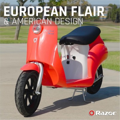 Razor Pocket Mod - Miniature Euro-Style Electric Scooter for Ages 8 ...