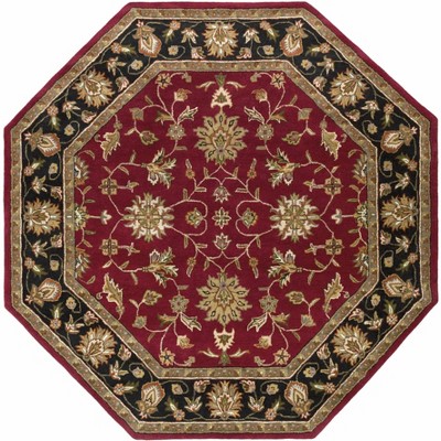 Hauteloom Octagon Area Rug Black : Target