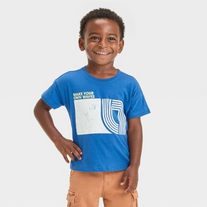 Grayson Mini Toddler Boys' Make Your Own Waves Short Sleeve T-shirt ...