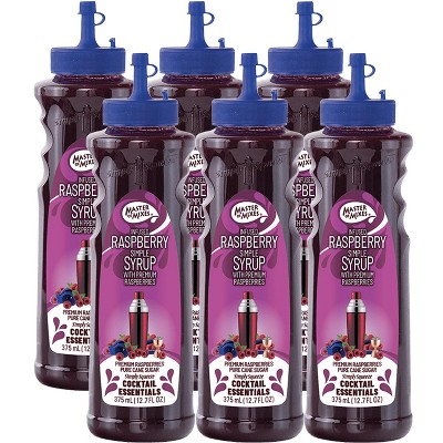 Master Of Mixes Cocktail Essentials 6 Pack Orgeat Syrup - 375ml Bottle ...