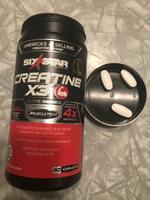 Sixstar Creatine X3, 60 Caplets : Target