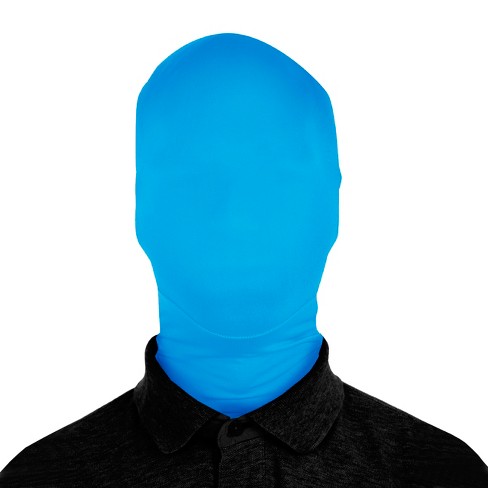 Altskin 2face Solid Spandex Mask - Pacific Blue : Target