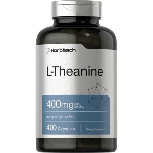 Horbaach L Theanine 400mg | 400 Capsules : Target