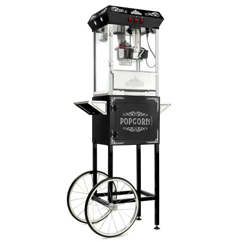 Olde Midway Vintage-style Popcorn Machine Maker Popper With Cart And 8 ...