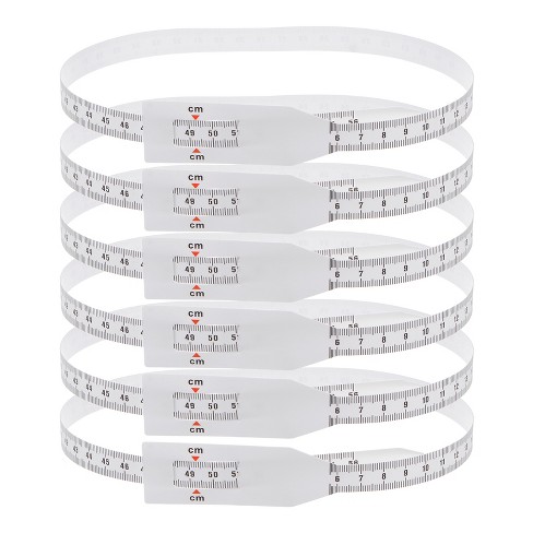Unique Bargains Plastic Head Arm Circumference Measuring Tape 56cm/6 ...