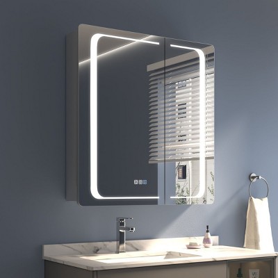 36"medicine Cabinet With Lights,recessed Medicine Cabinet With Mirror ...