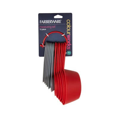 Farberware Color 9-piece Plastic Measuring Cups And Spoons Set : Target