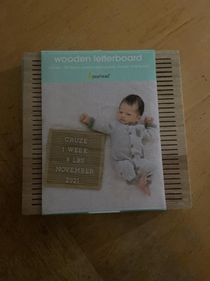 Pearhead Wooden Letterboard : Target
