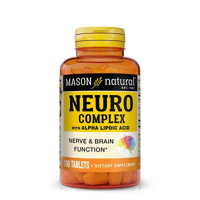 Mason Natural Neuro Complex Dietary Supplement Tablets - 100ct : Target