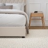 Merrick Lane Upholstered Platform Bed With Button Tufted Headboard : Target