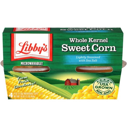 Libby's Whole Kernel Sweet Corn - 4pk/16oz : Target
