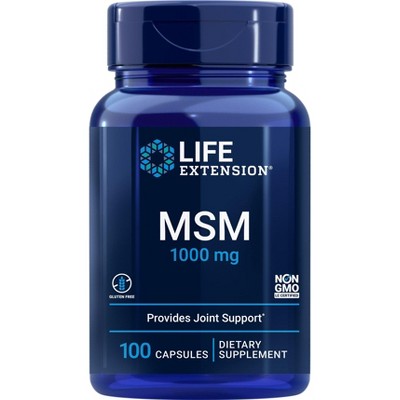 Msm 1000mg By Life Extension - 100 Capsule : Target