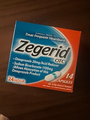Zegerid Otc Omeprazole 20mg And Sodium Bicarbonate Acid Reducer For ...