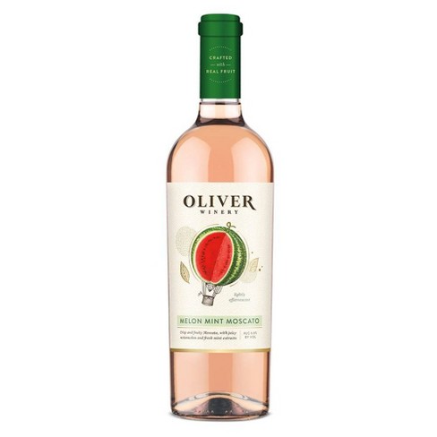 Oliver Vine Series Melon Mint Moscato - 750ml Bottle : Target