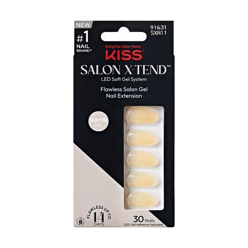 Kiss Products Salon X-tend Fake Nails - Me Like U - 34ct : Target