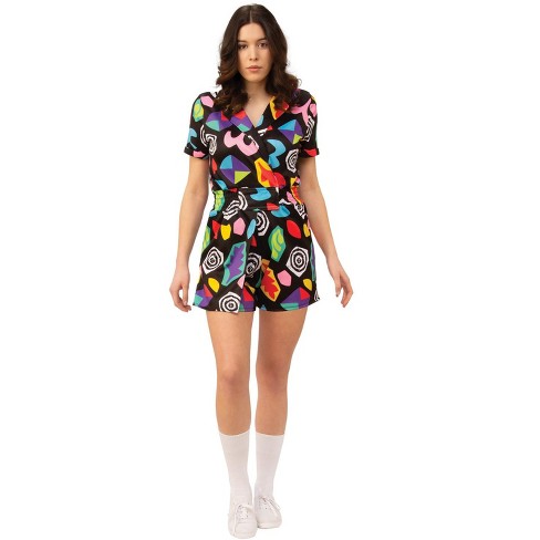 Stranger Things Eleven Mall Romper Adult Costume : Target