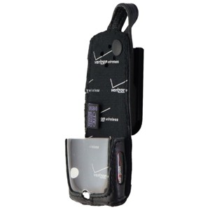 Verizon Leather Case with Swivel for LG VX2000 - Black : Target
