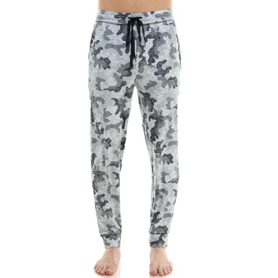 Ande Men's Lush Luxe Jogger Pajama Bottoms, Ari Camo Black, M : Target