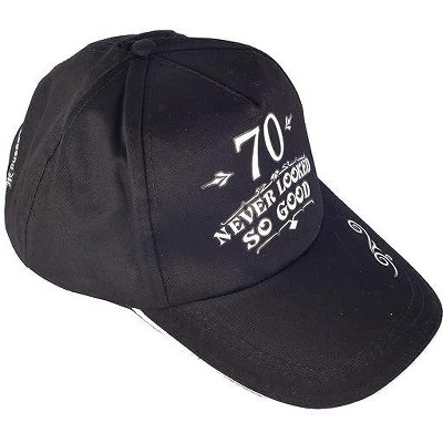 Meant2tobe 70th Birthday Baseball Cap, Black : Target