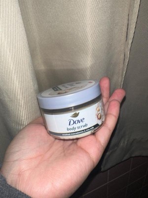 Dove Beauty Mini Body Scrub - Crushed Macadamia & Rice Milk - Travel ...