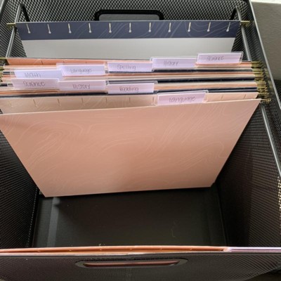 10" X 14" X 13.25" Mesh Crate File Box - Brightroom™ : Target