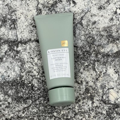 Kristin Ess Softening Hair Mask - Hydrate + Smooth Dry Damaged Hair - 6 ...