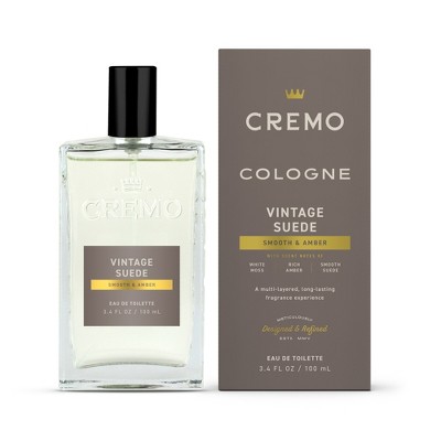 Cremo Cologne - Vintage Suede - 3.4 fl oz : Target