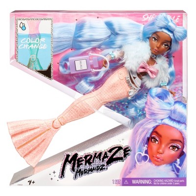 Mermaze Mermaidz Winter Waves Crystabella Mermaid Fashion Doll : Target
