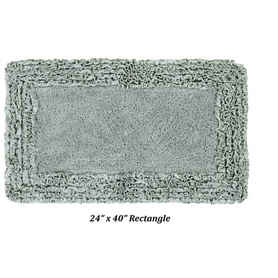 24" X 40" Hugo Collection Sage 100% Cotton Rectangle Bath Rug - Better ...