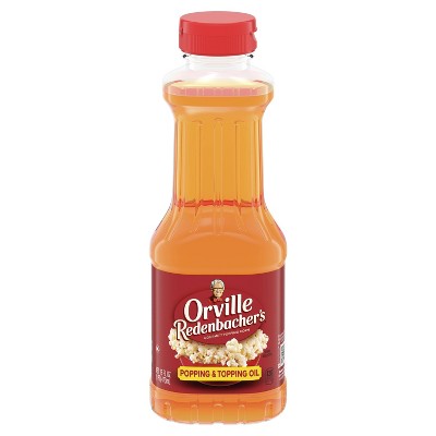 Orville Redenbachers Popping and Popcorn Topping Oil - 16oz, 6 PACK for ...