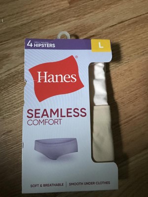 Hanes Girls' 4pk Seamless Hipster - Colors May Vary L : Target