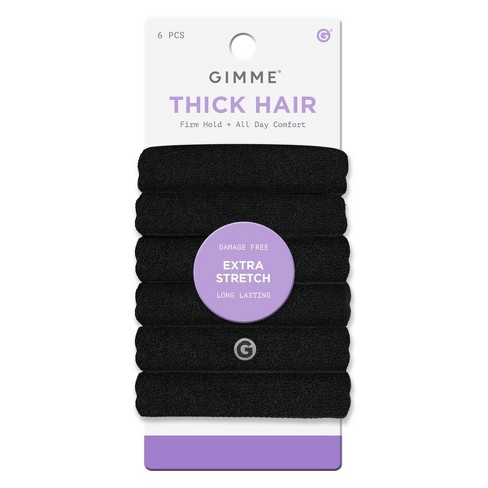 Gimme Beauty Extra Stretch Thick Hair Bands - 6pk : Target
