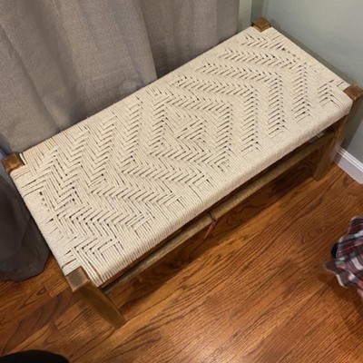 Lumarco Woven Bench Natural - Threshold™ : Target
