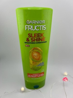 Garnier Fructis Sleek & Shine Smoothing Conditioner For Frizzy Hair ...