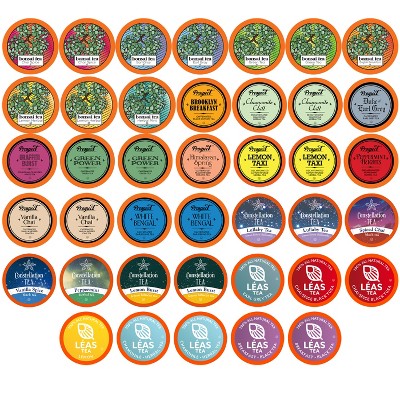 Two Rivers Coffee Tea Pods, 2.0 Keurig K-cup Brewer Compatible ...