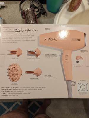 Conair Infinitipro Performa Series Ionic Ceramic Hair Dryer : Target